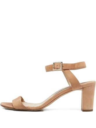 Jimmy Choo London Sandalen mit Absatz 70mm - Nude