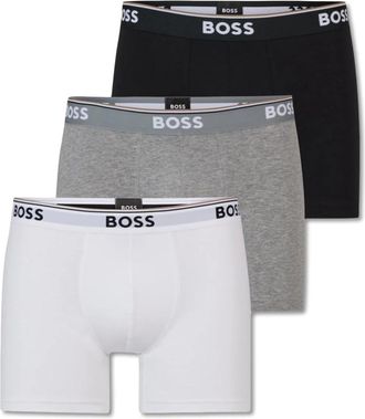 HUGO BOSS 3er-Pack Boxer-Shorts aus Stretch-Baumwolle - - Underwear - Herren - Mehrfarbig - S