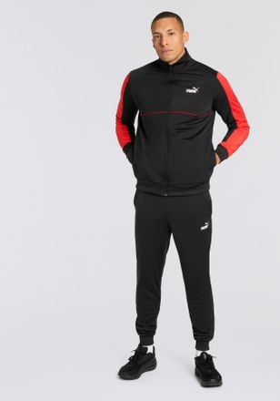 Puma Trainingsanzug PUMA SPORT POLY SUIT, Herren, Gr. XXL, schwarz (puma schwarz), Trikot, Obermaterial: 100% Polyester, regular fit, Sportanz&uuml;ge Trainings