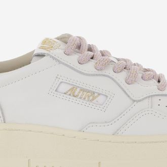 Autry Womens Sneakers Medalist Low Multicolour Leather Trainers
