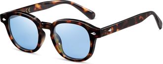 SHEEN KELLY TR90 Polarisierte Sonnenbrille f&uuml;r M&auml;nner Frauen Retro Runde Sonnenbrille Photochrome Linse