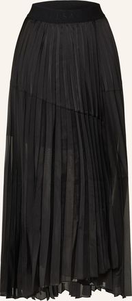 AllSaints Allsaints Plisseerock Micaela schwarz