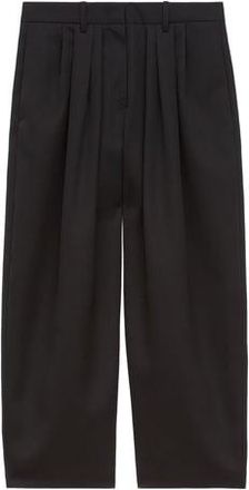 Isabel Marant Pantalon Janice &agrave; pinces en laine et coton