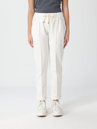 Brunello Cucinelli Pantalon BRUNELLO CUCINELLI Femme couleur Blanc