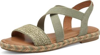 Tamaris Damen Klassische Ballerinas, Frauen Flats,Comfort Lining,TOUCHit-Fu&szlig;bett,Slip-ons,klassisch elegant,Ballerinen,SAGE,38 EU