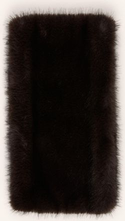 Luisa Cerano Luisa Cerano Loop-Schal Aus Kunstfell braun
