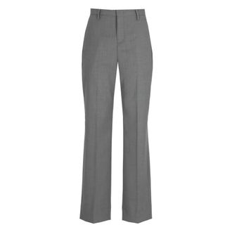 BRIGLIA 1949 Femme, Pantalons, Gris, Taille: 42 FR Pantalon Palazzo