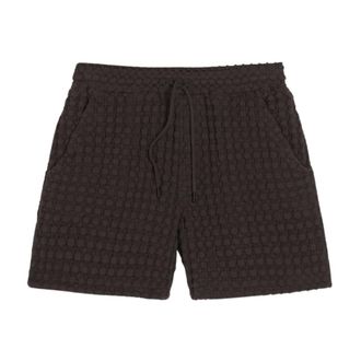 OAS Oas, Homme, Shorts, Brun, Taille: L Waffle Cotton Shorts