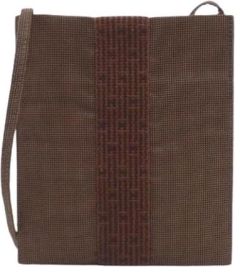 Herm&egrave;s Sac bandouli&egrave;re Pochette Pre-owned - Femme - Pre-owned - Brun - Taille: ONE Size