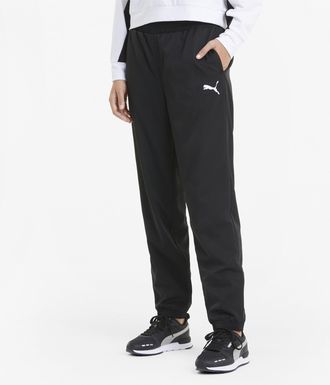 Puma Active Gewebte Hose Damen, Kleidung, Schwarz, XL