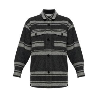 Isabel Marant Harveli Coat - - Jackets - Damen - Grau - 3XS