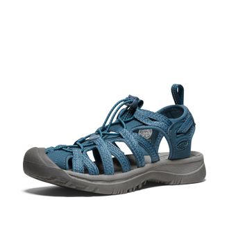 Keen Damen Whisper Sandalen, Grau Medium Grey Peacock Green, 35.5 EU