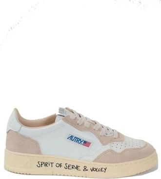 Autry Femme, Chaussures, Blanc, Taille: 38 EU Spirit of Serve & Volley Low-Top Baskets
