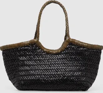 Dragon Diffusion Sac Nantucket Small Bi-Colour Black/Khaki
