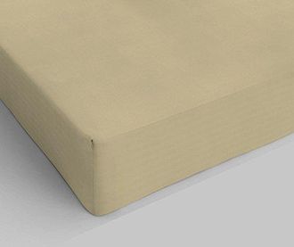 Italian Bed Linen Klinge Max Farbe unter Ecken mit individuellen Tortora 90 x 200 cm