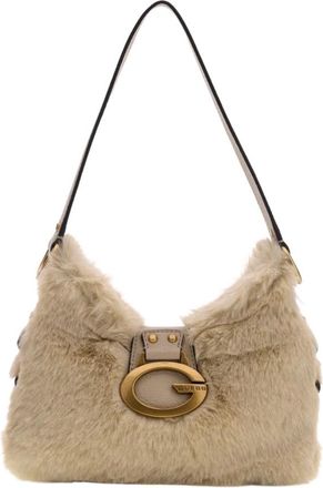 Guess Camden Mini Umh&auml;ngetasche - - Bags - Damen - Beige - ONE SIZE