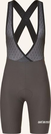 Cafe du Cycliste Caf&eacute; Du Cycliste Radhose Graziella Mit Tr&auml;gern Und Gepolstertem Einsatz grau