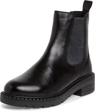 Marco Tozzi Bottines zippées pour Femme 2-25449-43 Chelsea, Noir, 38 EU