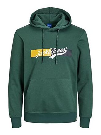 Jack & Jones Jack & Jones Sweat à Capuche Jorbecks Shirt, Trekking Green, M Homme