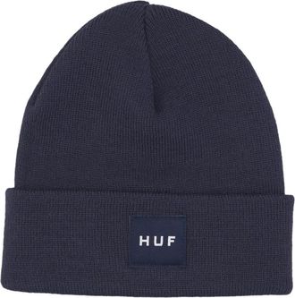 HUF Navy Beanie Hat Set Box - - Accessories - Herren - Blau - ONE SIZE