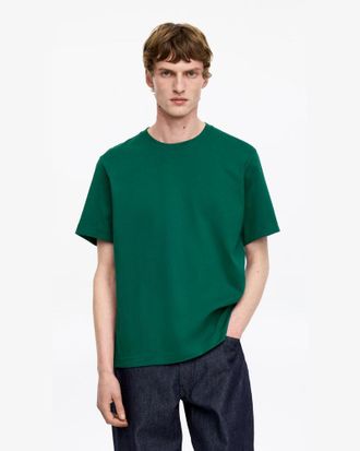 Arket Lockeres T-Shirt 220 GSM -Gr&uuml;n