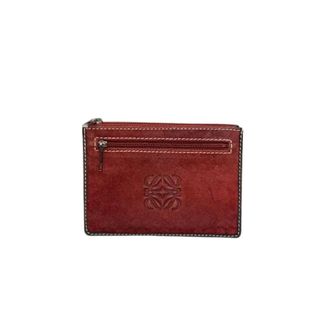Loewe Pre-owned Madrid Vintage Kartenetui - - Pre-owned - Damen - Rot - ONE SIZE