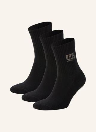 66&ordm;North 66&deg;North 3er-Pack Socken schwarz