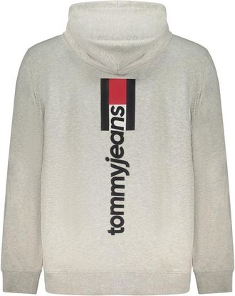 Tommy Hilfiger Cotton Logo Hoodie - Grey