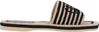 Chlo&eacute; Logo Sandals Sand