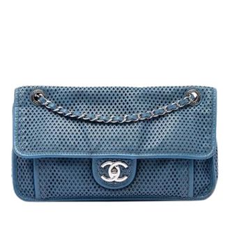 Chanel Pre-owned Up In The Air Flap Bag - - Pre-owned - Damen - Blau - ONE SIZE