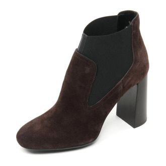 Tod's Elastischer Stiefel T95 Dunkler Schuh - - Shoes - Damen - Braun - 37 1/2 EU