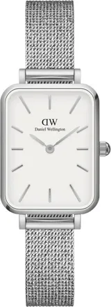 Daniel Wellington Femme, Accessoires, Gris, Taille: ONE Size &Eacute;l&eacute;gante Montre de Dames Quadro en Or Rose