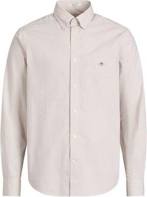 GANT Chemise &agrave; carreaux col am&eacute;ricain en coton