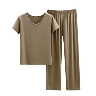Generic V&ecirc;tements de sport 2 pi&egrave;ces pour femme - Imprim&eacute; papillon - Sweat-shirt - Pantalon de jogging avec poches - Ensemble de d&eacute;tente 2 pi&egrave;ces pour femme, c
