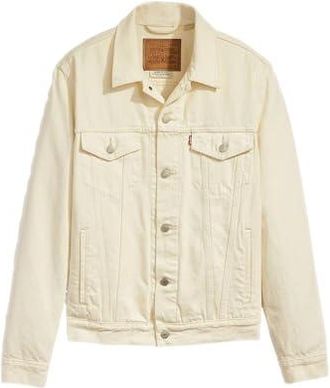 Levi's The Trucker Veste blanche, Lumi&egrave;re Everlasting, L