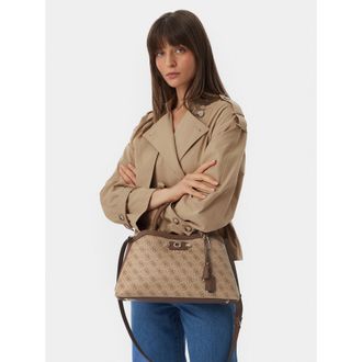 Guess Handtasche Guess Lindsey HWSG97 49060 Dunkelbeige