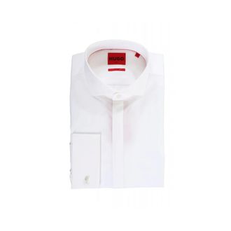 HUGO BOSS Homme, Chemises, Blanc, Taille: 5XL Hugo - Chemises > Chemises habill&eacute;es