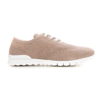 Kiton Kaschmir Schn&uuml;rsneaker mit rutschfester Sohle - - Shoes - Herren - Beige - 42 EU