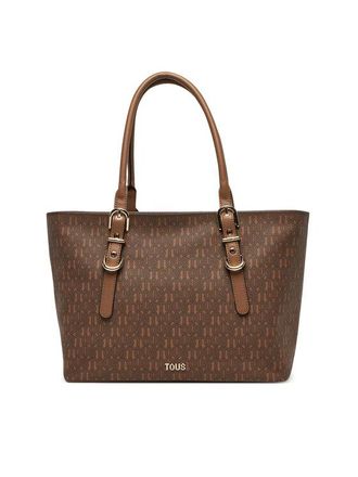Tous Handtasche Buckles Silhouette 2002201943 Braun