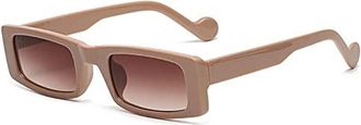 Generic Lunettes de soleil carrées à petite monture, lunettes de vacances en plein air pour hommes et femmes (couleur : F, taille : moyen) 2026, E, Taille uni