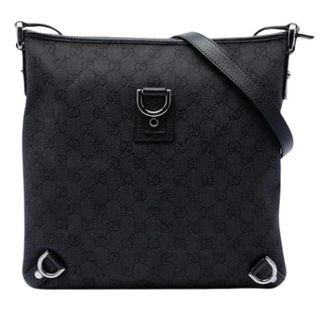 Gucci Sac bandouli&egrave;re en jean Pre-owned - Femme - Pre-owned - Noir - Taille: ONE Size