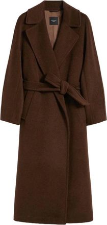Max Mara Femme, Manteaux, Brun, Taille: 32 FR Tempera Coat