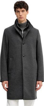 Marc O'Polo Manteau boutonn&eacute; - Homme - Manteaux - Gris - Taille: XL