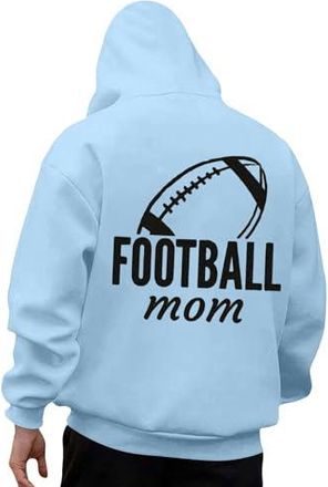 Generic Sweat a Capuche Homme Sweatshirt Hooded Hoodie Homme Casual pour Match de Football, Pullover &agrave; Capuche avec Design Imprim&eacute;, Confortable en Fleece pour