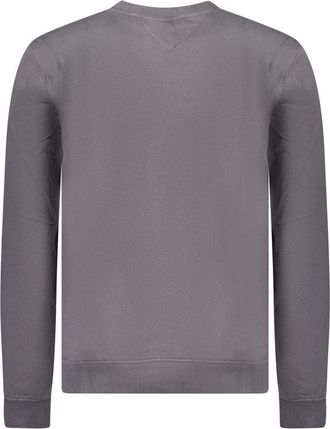 Tommy Hilfiger Logo-Embroidered Cotton Sweatshirt - Gray