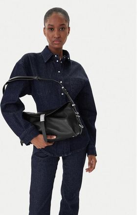 Pinko Handtasche Saddle Baguette Classic AI 25-26 PL 105049 A1ZX Schwarz