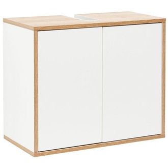 Fackelmann Finn Waschtischunterschrank 60cm Wei&szlig; matt