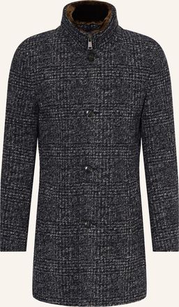 Strokesman's Strokesmans Mantel Mit Herausnehmbarer Blende blau