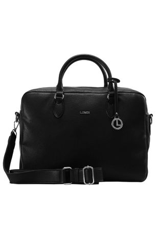 L.Credi Womens Ella Handbag, schwarz