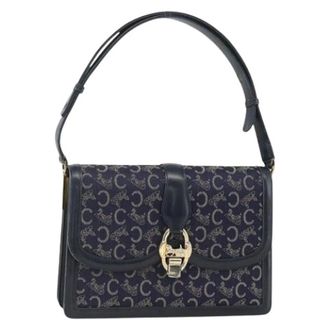 Celine Sac bandouli&egrave;re vintage Pre-owned - Femme - Pre-owned - Bleu - Taille: ONE Size